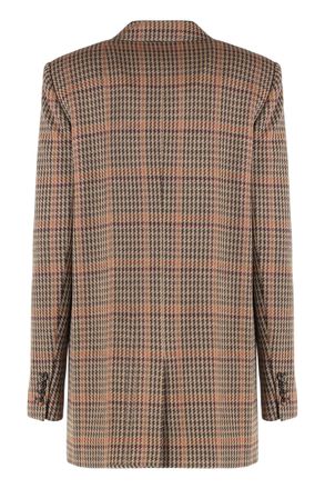 Max Mara Womens Blazer Guelfo Multicolour Virgin Wool Blazers Jacket