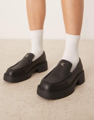 Calvin Klein Jeans Mocassins chunky - Noir
