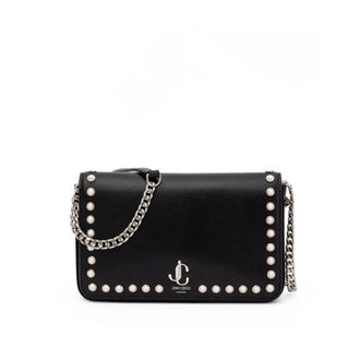 Jimmy Choo London Femme, Sacs, Noir, Taille: ONE Size Sac bandouli&egrave;re