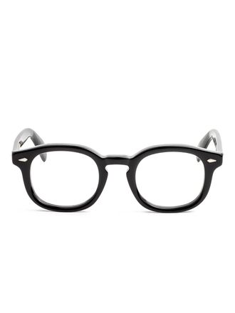 Moscot lunettes de vue Mekeropt &agrave; monture ronde - Noir