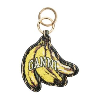 Ganni Femme, Accessoires, Jaune, Taille: ONE Size Joy Banana Keyring