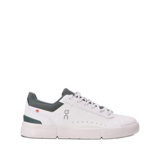 On Running Homme, Chaussures, Blanc, Taille: 45 EU Baskets Blanches à Lacets et Bout Rond