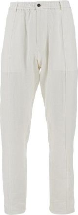 Emporio Armani Delav&eacute; linen pants Man 44