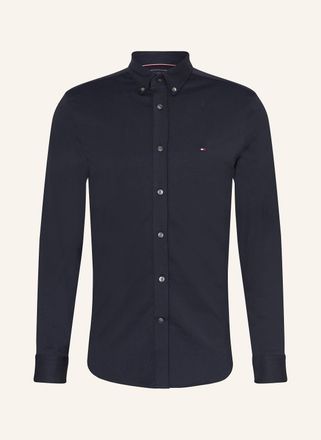 Tommy Hilfiger Hemd Performance Fit blau