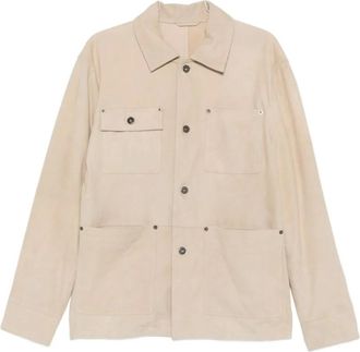 Paolo Pecora Homme, Vestes, Beige, Taille: M Paolo Pecora Manteaux Beige