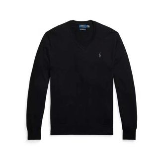 Polo Ralph Lauren Homme, Pulls, Noir, Taille: 2XL Pull en laine