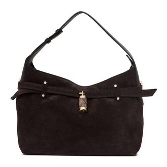 Borbonese Sac Luna - Femme - Sacs - Brun - Taille: ONE Size