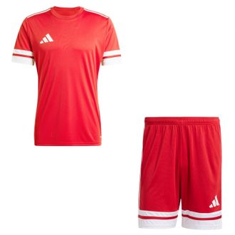 adidas Herren Set Trikot + Hose Squadra 25 Team Power Red2/White XXL