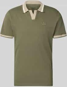 Blend Regular Fit Poloshirt mit Label-Stitching Modell EVO