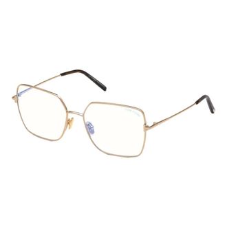 Tom Ford Blue Block Brillengestelle - - Accessories - unisex - Gelb - 57 MM
