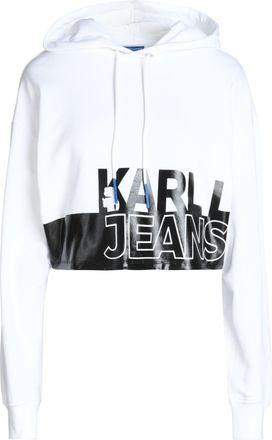 Karl Lagerfeld KLJ CROPPED BIG LOGO HOODIE