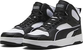 Puma Baskets Unisexes RBD Break Mid, Blanc, Noir et Blanc, 40 EU, Puma White Puma Black Puma White, 40 EU
