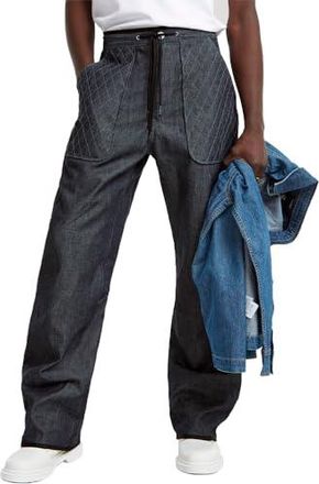 G-Star G-Star Homme Pantalon Lined Loose, Bleu (raw denim D25352-D539-001), 31W / 32L