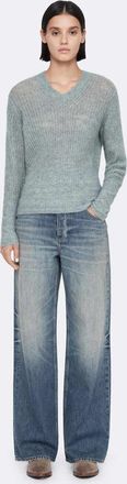 AllSaints Mabel Pullover in Hellblau