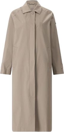 Scandinavian Edition Femme, Manteaux, Brun, Taille: 44 FR Sheer Raincoat