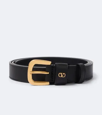 Valentino Garavani Ceinture VLogo en cuir