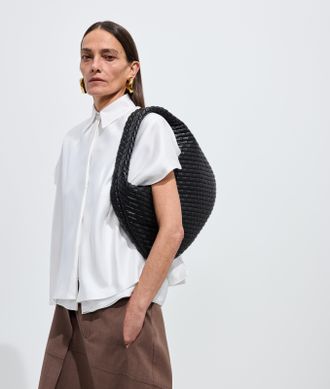 Bottega Veneta Chemise en serg&eacute; de soie - Blanc - Femme - 36