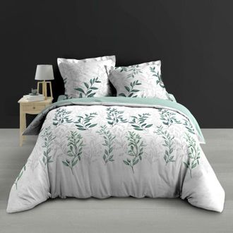 Douceur d'Int&eacute;rieur Douceur Dint&eacute;rieur - parure 3 p. 240 x 220 cm percale imp. 78 fils allover wendy