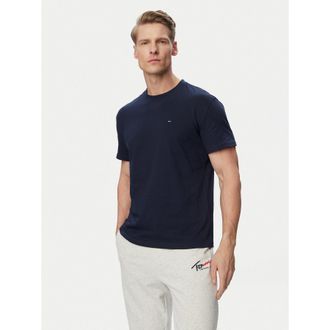 Tommy Jeans T-Shirt DM0DM22504 Dunkelblau Regular Fit