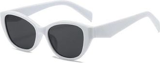 Generic Lunettes De Soleil Dextérieur À Petite Monture For Hommes, For Les Déplacements Quotidiens, Vacances Et Le Sport(White)