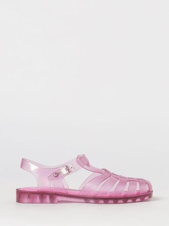 Melissa Possession Fischer-Sandalen aus PVC mit niedrigem Absatz und Kn&ouml;chelriemen