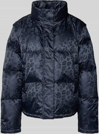 Rich & Royal Relaxed Fit Steppjacke mit gefüttertem Stehkragen