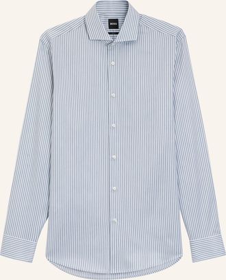 HUGO BOSS Business Hemd H-Hank-Sp-c1-261 Slim Fit gruen