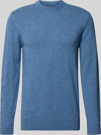 Barbour Pullover aus Woll-Seide-Mix mit Rundhalsausschnitt Modell TISBURY