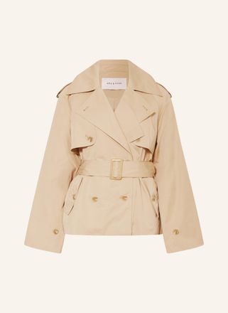 Mrs & Hugs Mrs & Hugs Trench-Jacke beige