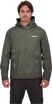 Stone Island Homme, Sweatshirts et sweats &agrave; capuche, Vert, Taille: S Sweat 6100058 165