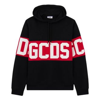 GCDS Gcds, Herren, Sweatshirts & Hoodies, Schwarzk, LGr&ouml;&szlig;e