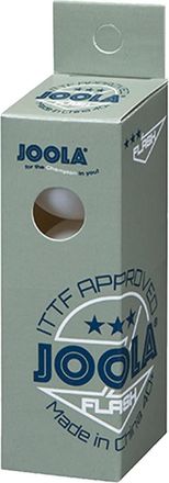 Joola Flash White 40+ 3 Bälle, Weiß, One Size