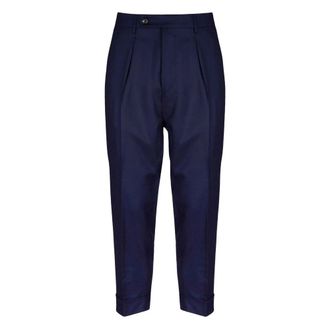 Berwich Chiaia Hose - - Trousers - Herren - Blau - S