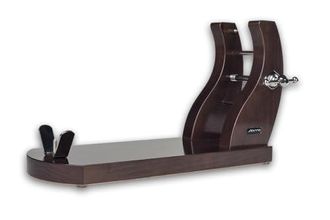 Arcos Accessoires Support de Jambon - Ferronnerie métallique Taille 500x280x180 mm - Couleur Acajou Bambou Laqué Bois Marron Couleur