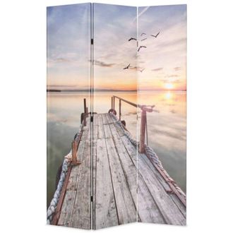 vidaXL Cloison de s&eacute;paration pliable 120 x 170 cm Lac Vidaxl