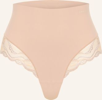 Calvin Klein Shape-String Sensual Stretch Lace beige