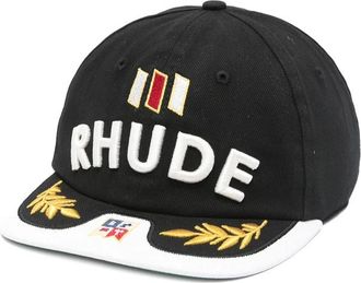 Rhude Homme, Accessoires, Noir, Taille: ONE Size Casquette