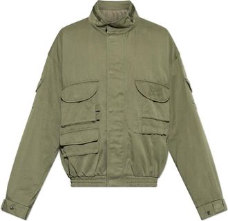 Balmain Homme, Vestes, Vert, Taille: XL Veste &agrave; Poches