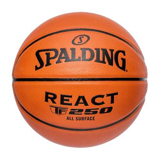 Spalding React TF-250 Basketball f&uuml;r drinnen und drau&szlig;en, 75 cm