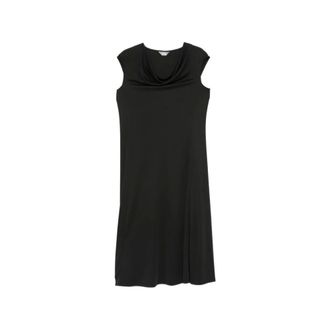 Max Mara Femme, Robes, Noir, Taille: 42 FR Vetusta Cowl Neck Sleeveless Dress