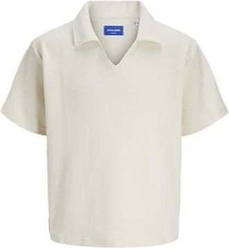 Jack & Jones Joralmeria Texture Polo SS pour Homme, Bronze, L