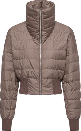 Rick Owens Moncler Doudoune + rick Owens Cropped, Femme, Marron, Taille: 00