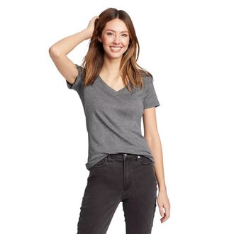 Eddie Bauer Lässige Damenmode, Md Htr Gray, Mittel