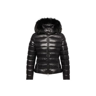 Moncler Moncler Badyeffe Hooded Short Down Jacket, Women, Black, Size: 0