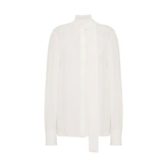 Valentino Damen, Blusen & Hemden, Wei&szlig;, LGr&ouml;&szlig;e