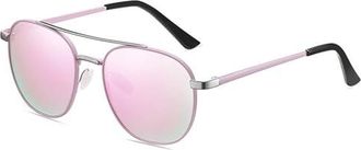 Generic Lunettes De Soleil For Hommes, Monture M&eacute;tallique, For La Conduite, Les Vacances, Les F&ecirc;tes(Pink)