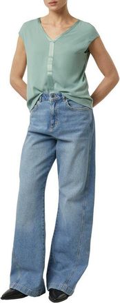 Comma Kurzarmshirt mit Viskose