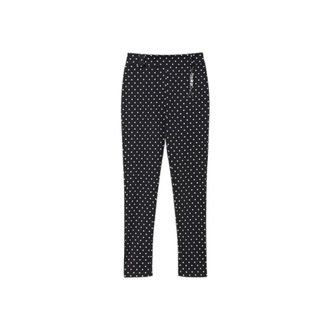 Twinset Punkte Charme Leggings - - Trousers - Damen - Schwarzk - XS