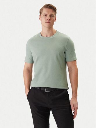 HUGO BOSS T-Shirt Tiburt 240 50452680 Gr&uuml;n Regular Fit