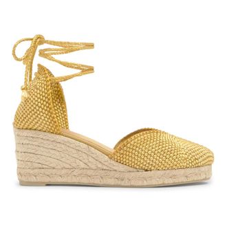 Castaner Femme, Chaussures, Jaune, Taille: 38 EU Cora Espadrille